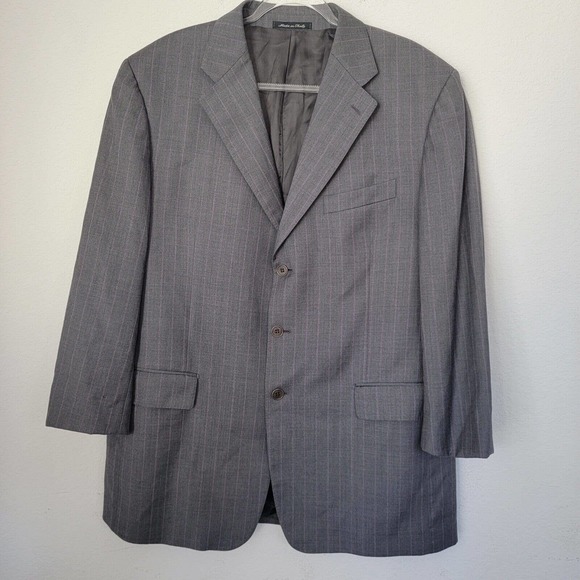Faconnable | Suits & Blazers | Faconnable Gray Plaid Blazer Jacket ...